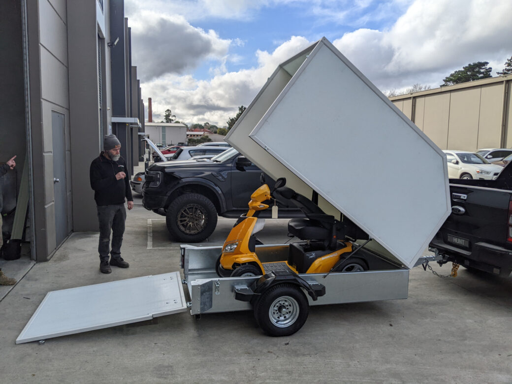 Scooter and Powerchair Mobility Trailers - ASTEC