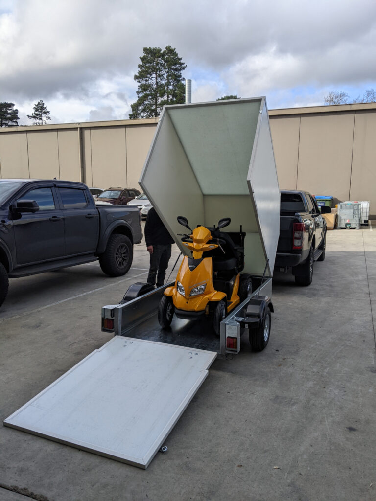 Scooter and Powerchair Mobility Trailers - ASTEC