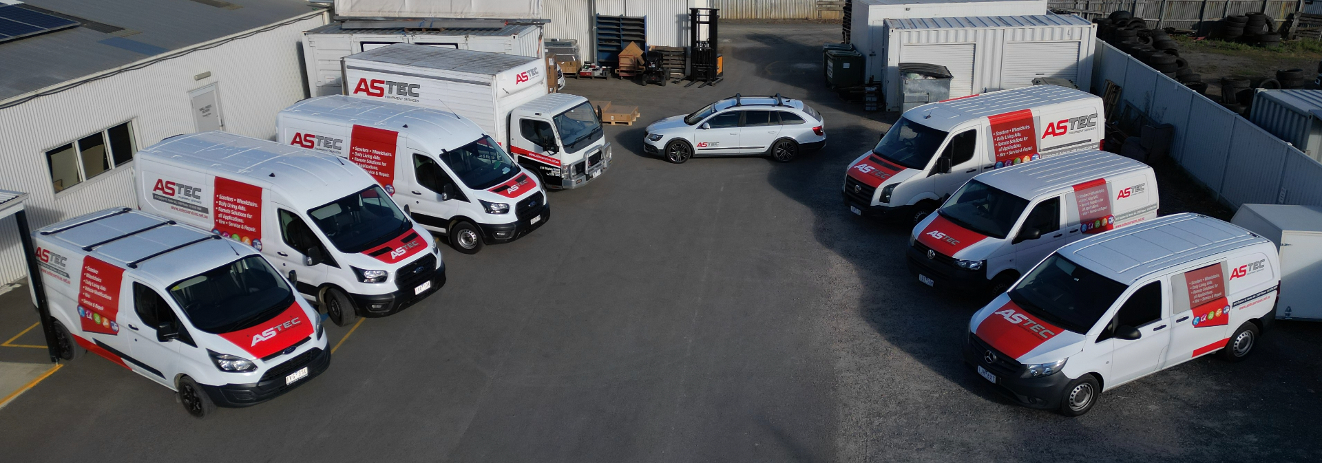 Repairs, servicing and programmed maintenance - Astec